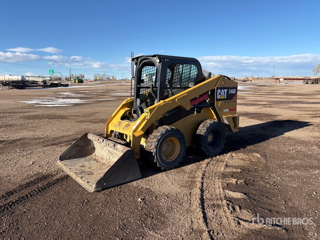 2015 Cat 246D Two-Speed High Flow XPS Skid Steer Loader | Ritchie Bros ...
