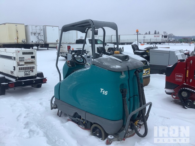 2017 Tennant T16 Ride-On Electric Floor Scrubber in Medford, Minnesota ...