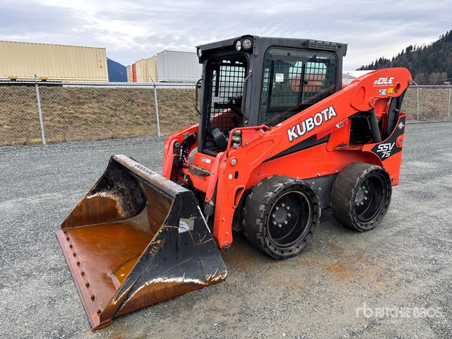 2018 Kubota SSV75 Two-Speed Skid Steer Loader | Ritchie Bros. Auctioneers