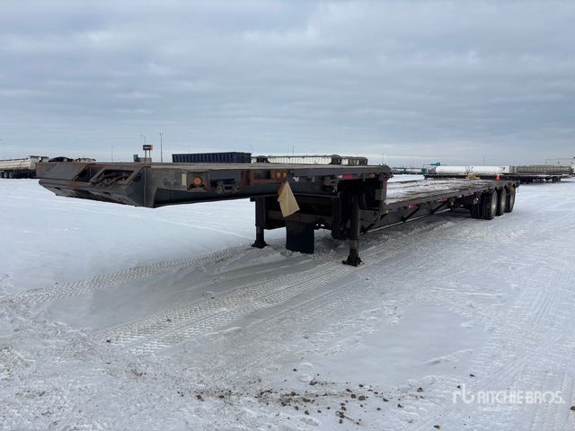 2006 Manac 14352A00 Tri/A 52 ft Extendable Step Deck Trailer | Ritchie ...