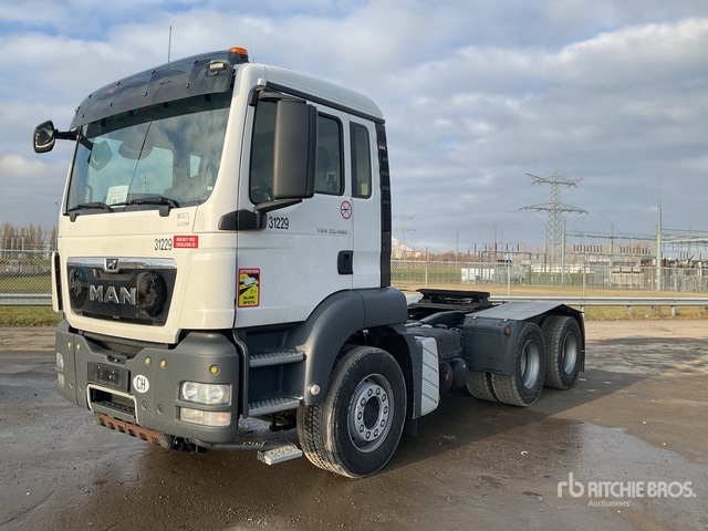 2020 MAN TGS 33.480 6x4 T/A Day Cab Truck Tractor | Ritchie Bros ...