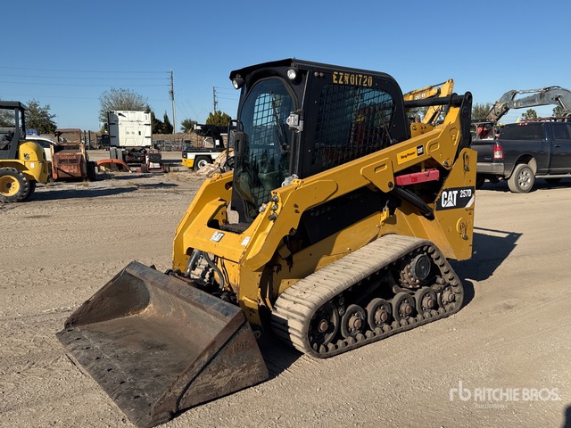 2016 Cat 257D Two-Speed Compact Track Loader | Ritchie Bros. Auctioneers
