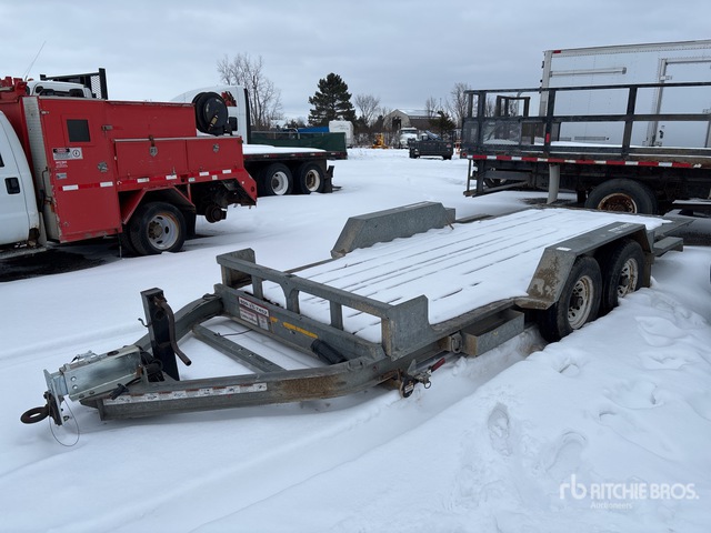 2019 Felling FT-12 IT-I-G 12000 lb 18 ft T/A Tilt Deck Trailer ...