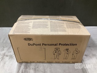 (38) Boxes of DuPont Tyvek Personal Protection Coveralls in ...