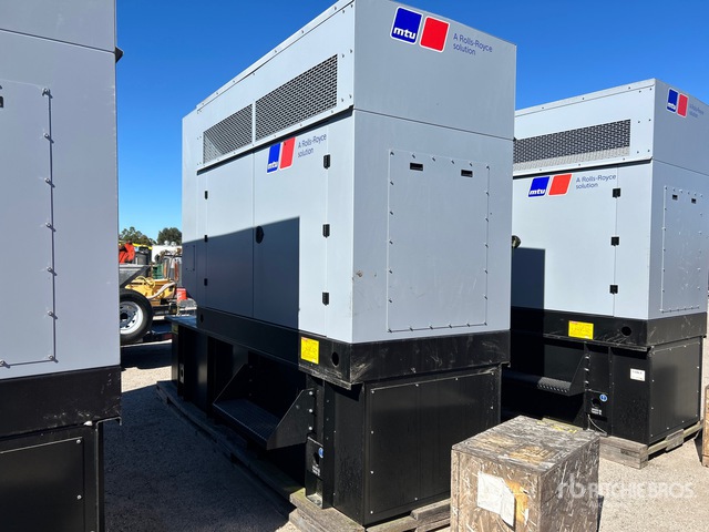 2024 MTU 4R0120 DS125 125 kW Skid-Mounted Generator Set (Unused ...