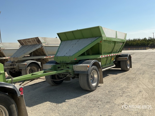 2015 ACE 14 ft 0 in T/A Turntable Pup Belly Dump Trailer | Ritchie Bros ...