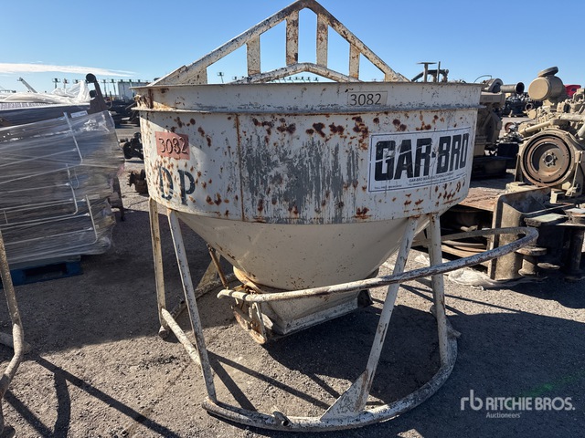 2016 Gar-Bro 482LP Concrete Bucket - Fits Gar-Bro 432-15 | Ritchie Bros ...
