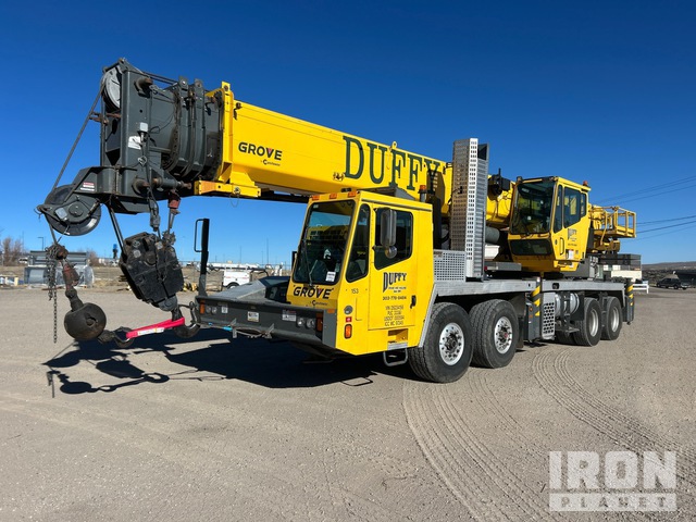 2013 Grove TMS700E 60 ton 8x4 Mobilkran | Ritchie Bros. Auctioneers