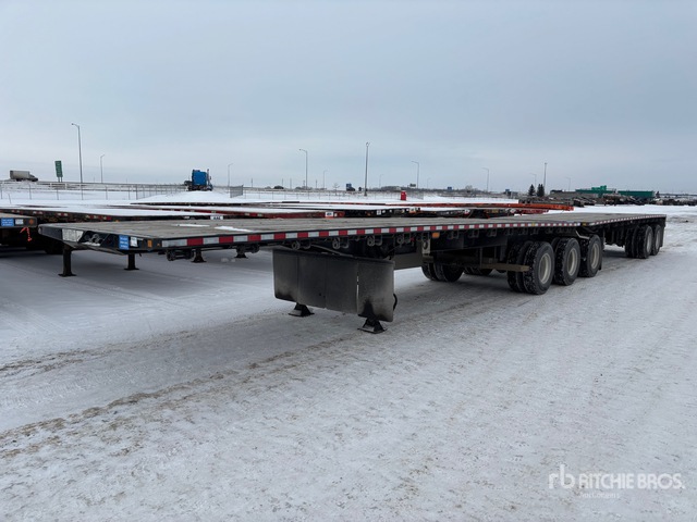 2026 Raja 32 ft Super B-Train Lead Flatbed Trailer | Ritchie Bros ...