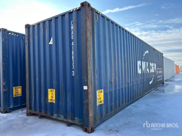 40 ft High Cube Storage Container | Ritchie Bros. Auctioneers