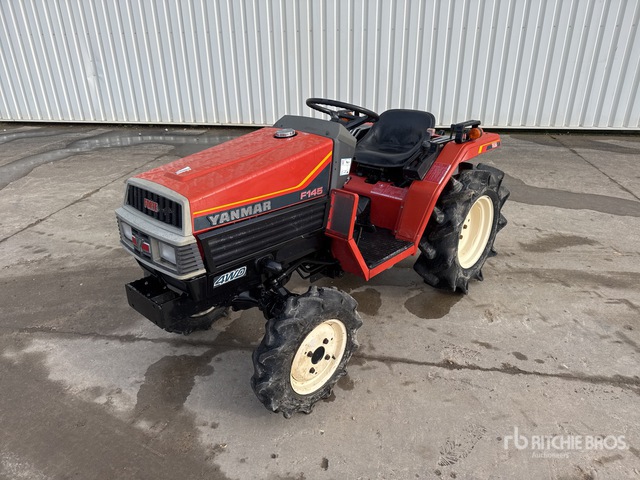 Yanmar F145 4WD Tracteur Utilitaire Utility Tractor | Ritchie Bros ...
