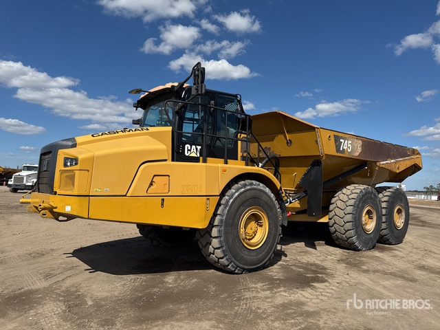 2019 Cat 745 Articulated Dump Truck | Ritchie Bros. Auctioneers