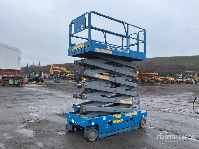 2022 Genie GS4655 Electric Plateforme élévatrice à ciseaux | Ritchie ...