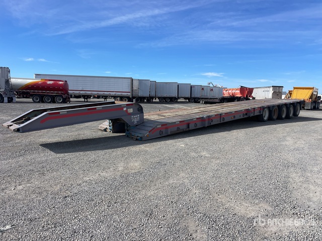 2005 Nuttall 70 ton 57 ft Five Axle Lowboy Oilfield Trailer | Ritchie ...