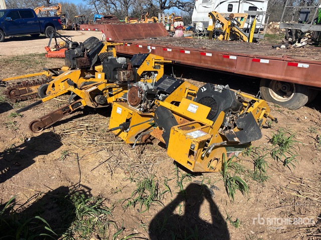 Quantity of (3) 2017 Vermeer RTX200 Walk Behind Trencher (Inoperable ...