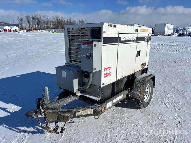 2018 Multiquip DCA25USI4CAN 20 kW Mobile 25 kVA Mobile Generator Set ...