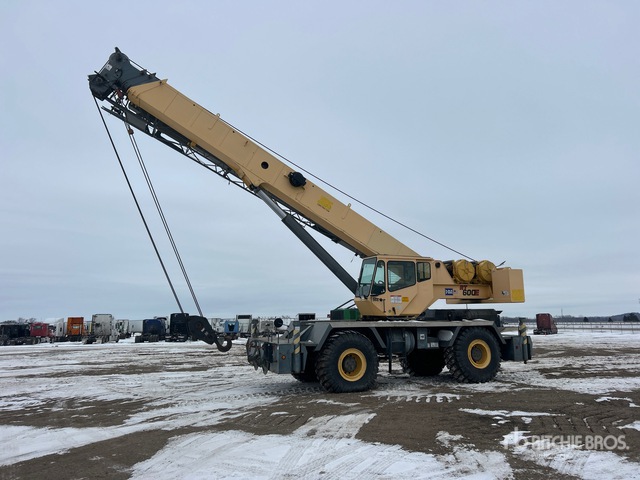 2003 Grove RT600E 50 ton 4x4 Rough Terrain Crane | Ritchie Bros ...