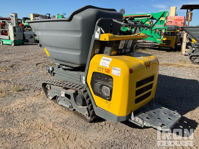 2024 Wacker Neuson DT12P Stand-On Swivel Mini Crawler Dumper | Ritchie ...