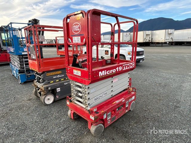 MEC MICRO19 LCS Electric Plateforme élévatrice à ciseaux | Ritchie Bros ...