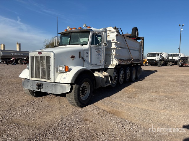 2002 Peterbilt 357 14x4 Super 18 Five Axle Dump Truck | Ritchie Bros ...