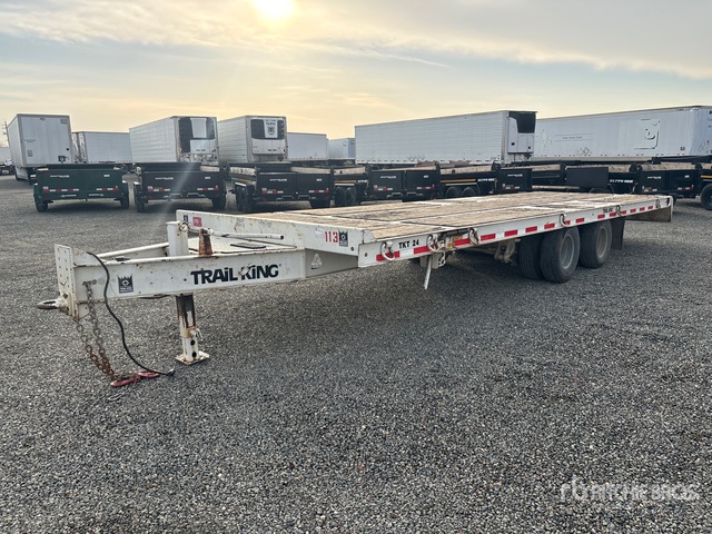 Trail King 28 ft T/A Tilt Deck Trailer | Ritchie Bros. Auctioneers