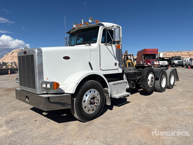 2002 Peterbilt 378 8x4 Tri/A Day Cab Truck Tractor | Ritchie Bros ...