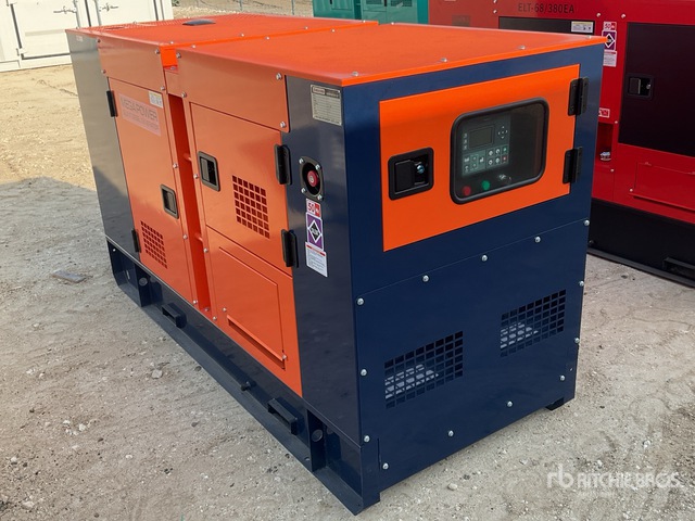 2025 Mega Power MP95 95 kVA Skid-Mounted Generator Set (Unused ...