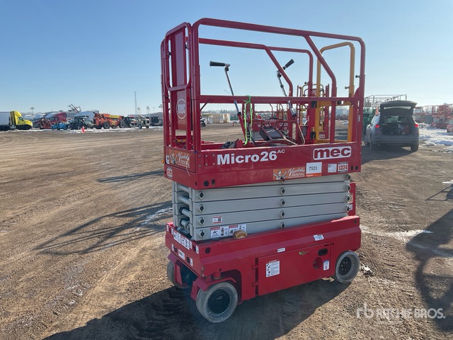 2024 MEC Micro26 Electric Scissor Lift | Ritchie Bros. Auctioneers