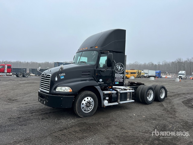 2015 Mack CXU613 Pinnacle 6x4 T/A Day Cab Truck Tractor | Ritchie Bros ...