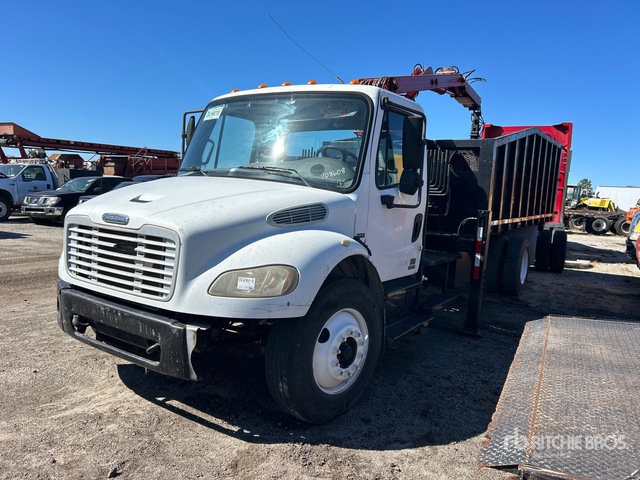 Petersen TL3 7100 lb Knuckle Boom on 2008 Freightliner M2 106 4x2 ...