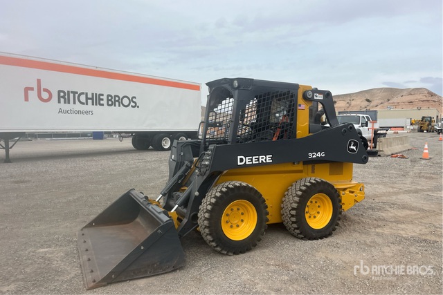 2019 John Deere 324G Two-Speed Skid Steer Loader | Ritchie Bros ...