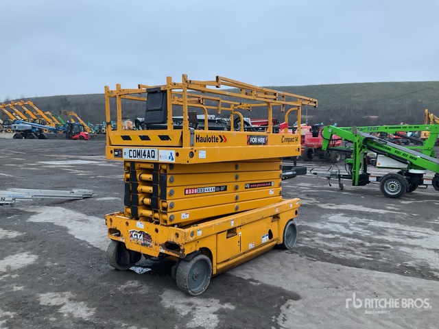 2016 Haulotte Compact 14 Electric Scissor Lift (Inoperable) | Ritchie ...