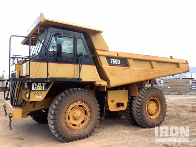 Cat 769D Off-Road End Dump Truck, Rock Truck