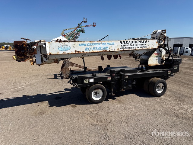 Skylift Mini-Derrick 33 Plus Wheeled Digger Derrick | Ritchie Bros ...