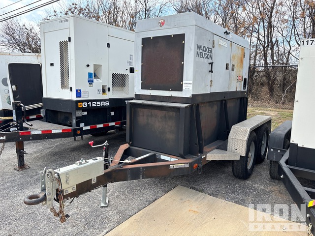 2017 Wacker Neuson G50 T4F 38 kW Mobile Generator Set in Round Rock ...