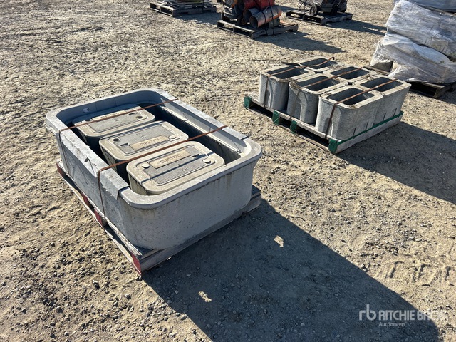 Quantity of (2) Pallets of Concrete Utility Boxes | Ritchie Bros ...