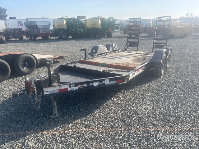 2021 Snake River Trailer Co. 14 ft T/A Equipment Trailer | Ritchie Bros ...