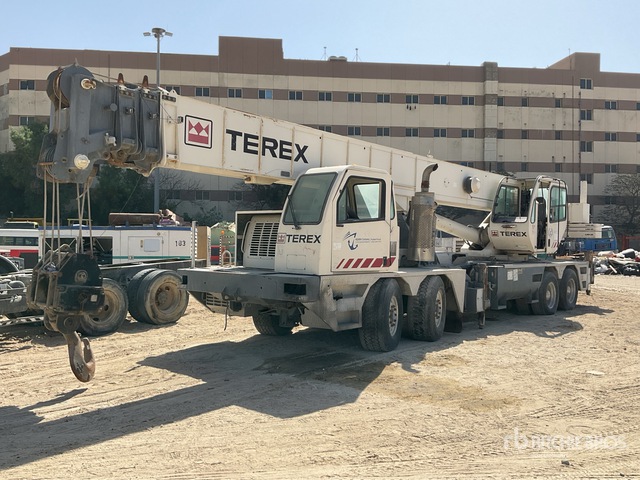 2008 Terex T775 75 ton 8x4x4 Hydraulic Truck Crane (Inoperable ...