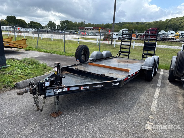 2021 Pratt CP0614 14 ft T/A Equipment Trailer | Ritchie Bros. Auctioneers