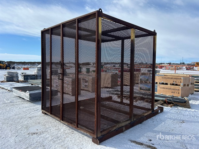 8 ft x 8 ft x 8 ft Storage Cage | Ritchie Bros. Auctioneers