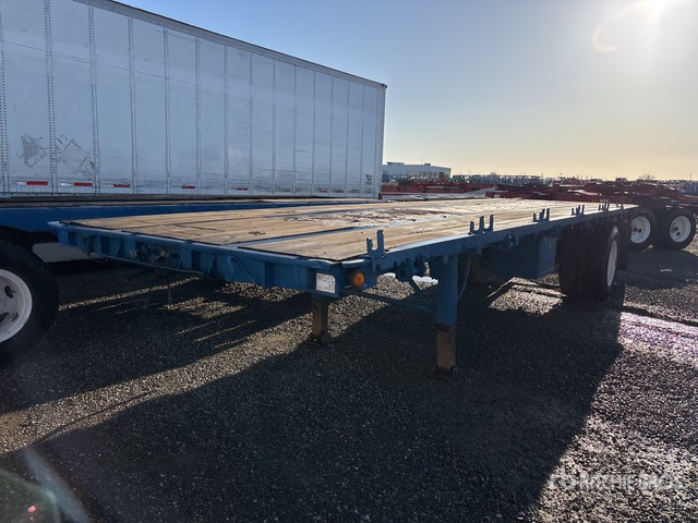 1965 27 ft S/A Lead Flatbed Trailer | Ritchie Bros. Auctioneers