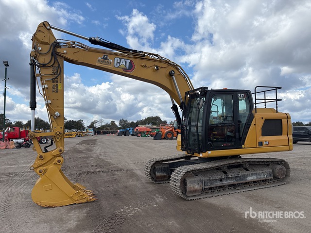 2023 Cat 317 Tracked Excavator | Ritchie Bros. Auctioneers