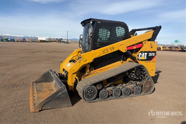 2017 Cat 287D Two-Speed High Flow XPS Kompakt-Raupenlader | Ritchie ...