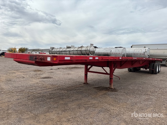 2000 Wanco/Wabash 48 ft T/A Flatbed Trailer | Ritchie Bros. Auctioneers