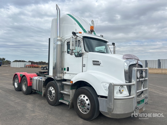 2017 Kenworth T409 8x4 Tri/A Day Cab Truck Tractor | Ritchie Bros ...