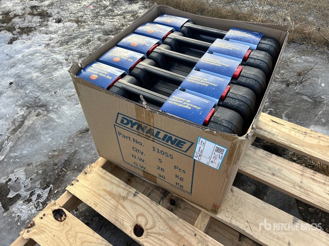 Quantity of (5) Dynaline 24V Rechargeable Grease Gun (Unused) | Ritchie ...