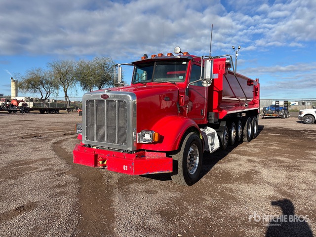 2009 Peterbilt 365 12x4 Simple 16 6-Achs Kipper-Lkw | Ritchie Bros ...