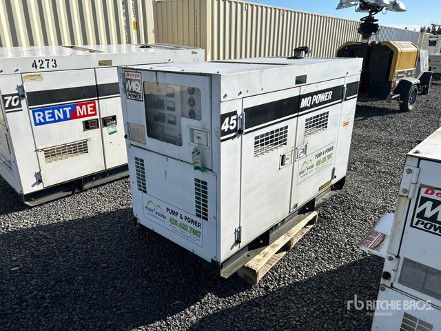 Multiquip DCA-45SSIU4 45 kVA Skid-Mounted Generator Set (Inoperable ...