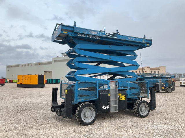 2007 Genie GS5390 4x4 Diesel Scissor Lift | Ritchie Bros. Auctioneers