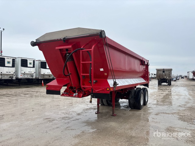 2016 Dierzen 20 ft T/A Quarter Frame End Dump Trailer | Ritchie Bros ...